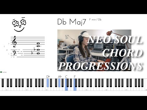 4 Neo Soul Chords Progressions You Need to know | Neo Soul Chords Recap (free PDF)