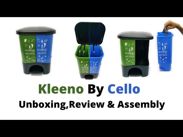 Plastic Waste Bins - 20L Aristo Twin Pedal Bin Trader - Retailer from ...