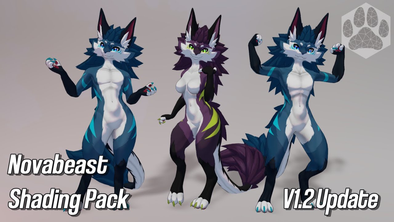 Novabeast Shading Pack v1.2 Update - VRChat
