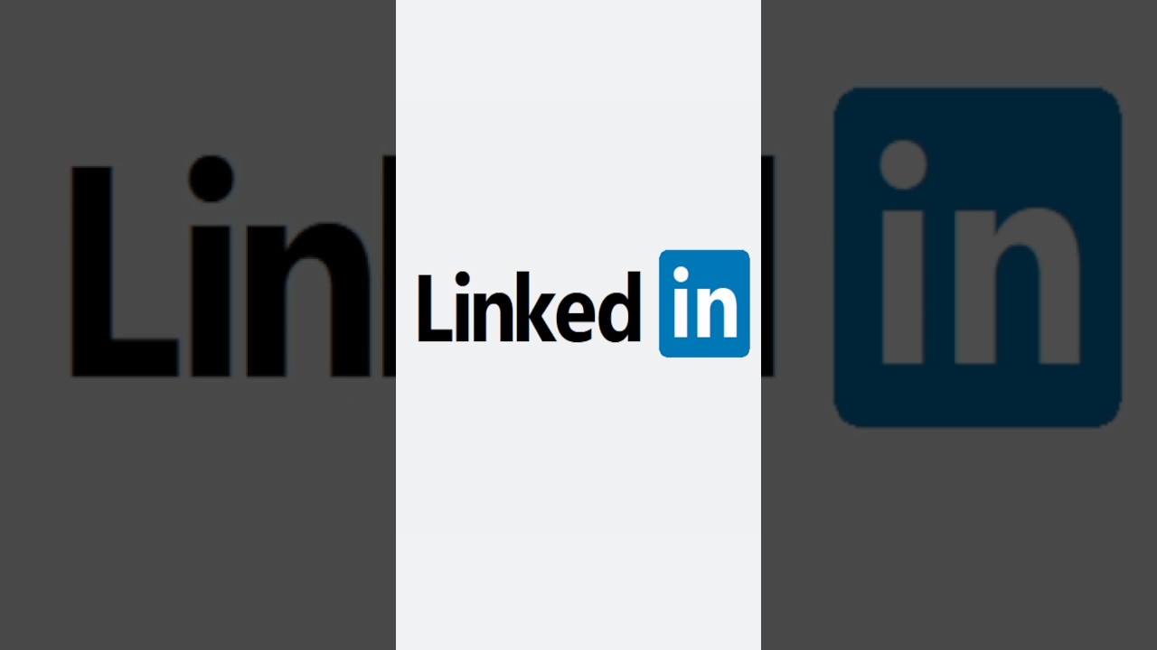 LinkedIn logo created by Python. #shorts #python #coding #programming