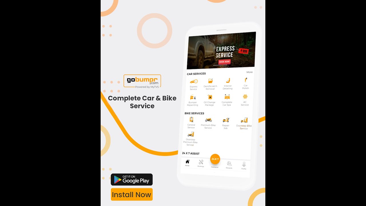 GoBumpr - Car & Bike Service APP