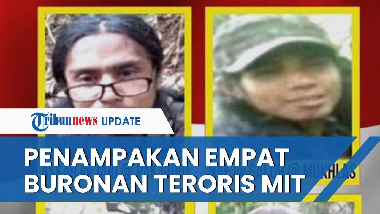 Tampang 4 Orang Teroris Mujahidin Indonesia Timur Poso yang Masih Buron ...