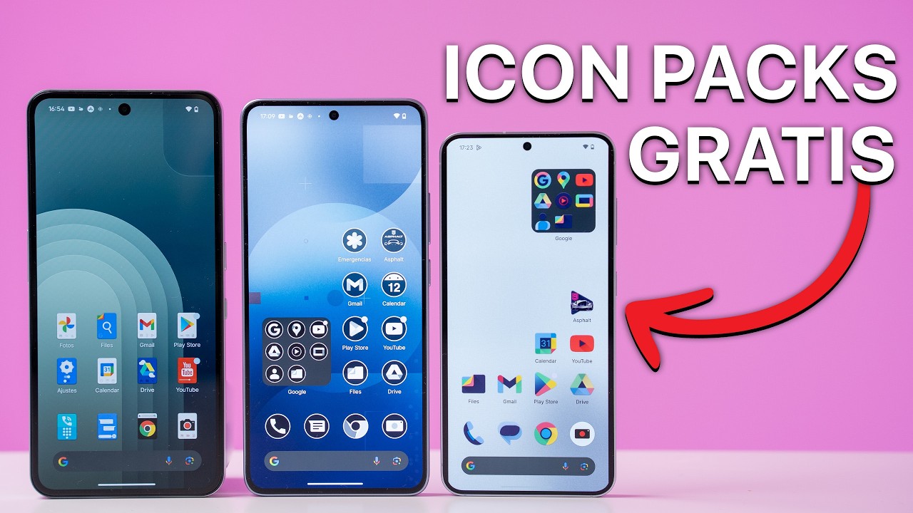 You must DOWNLOAD these 5 FREE ICON PACKS for ANDROID 2025