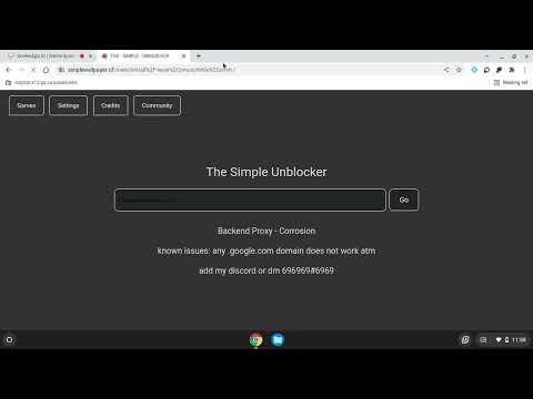 How to unblock things on school computer