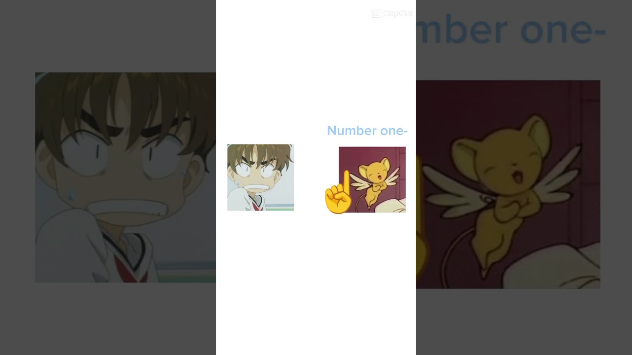 Lil bro got red 😌😌 #cardcaptorsakura #tomoyo #syaoran