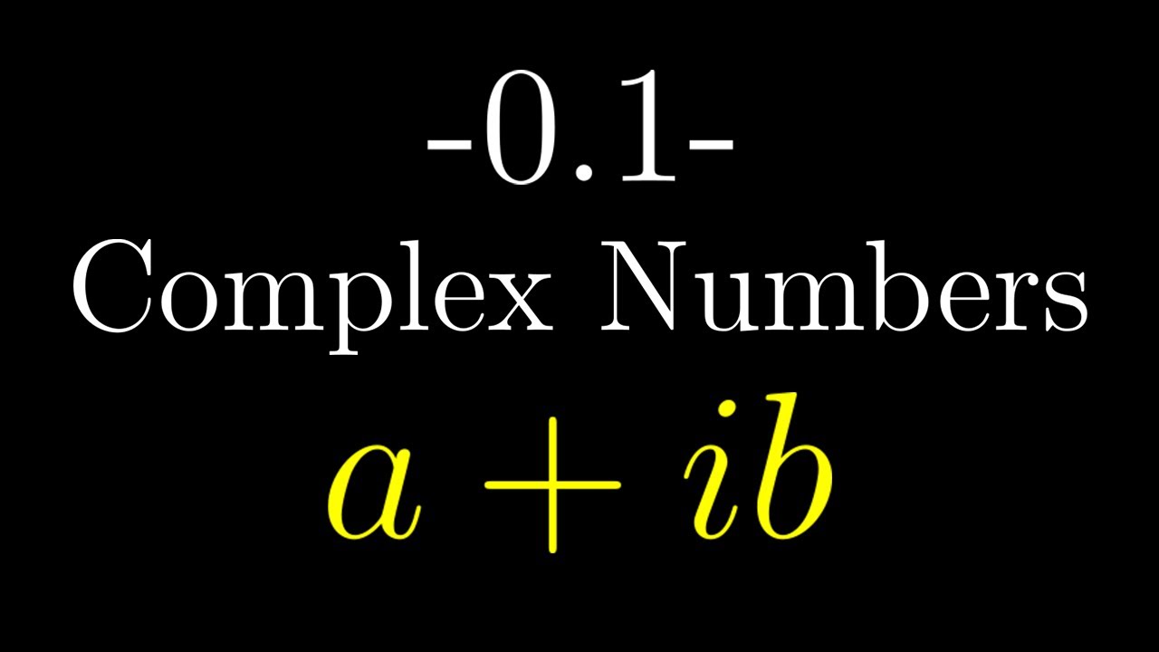 Understanding Imaginary and Complex Numbers: A Foundation for Quantum ...