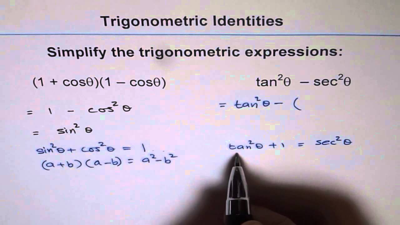 Simplify Trigonometric Expression 3