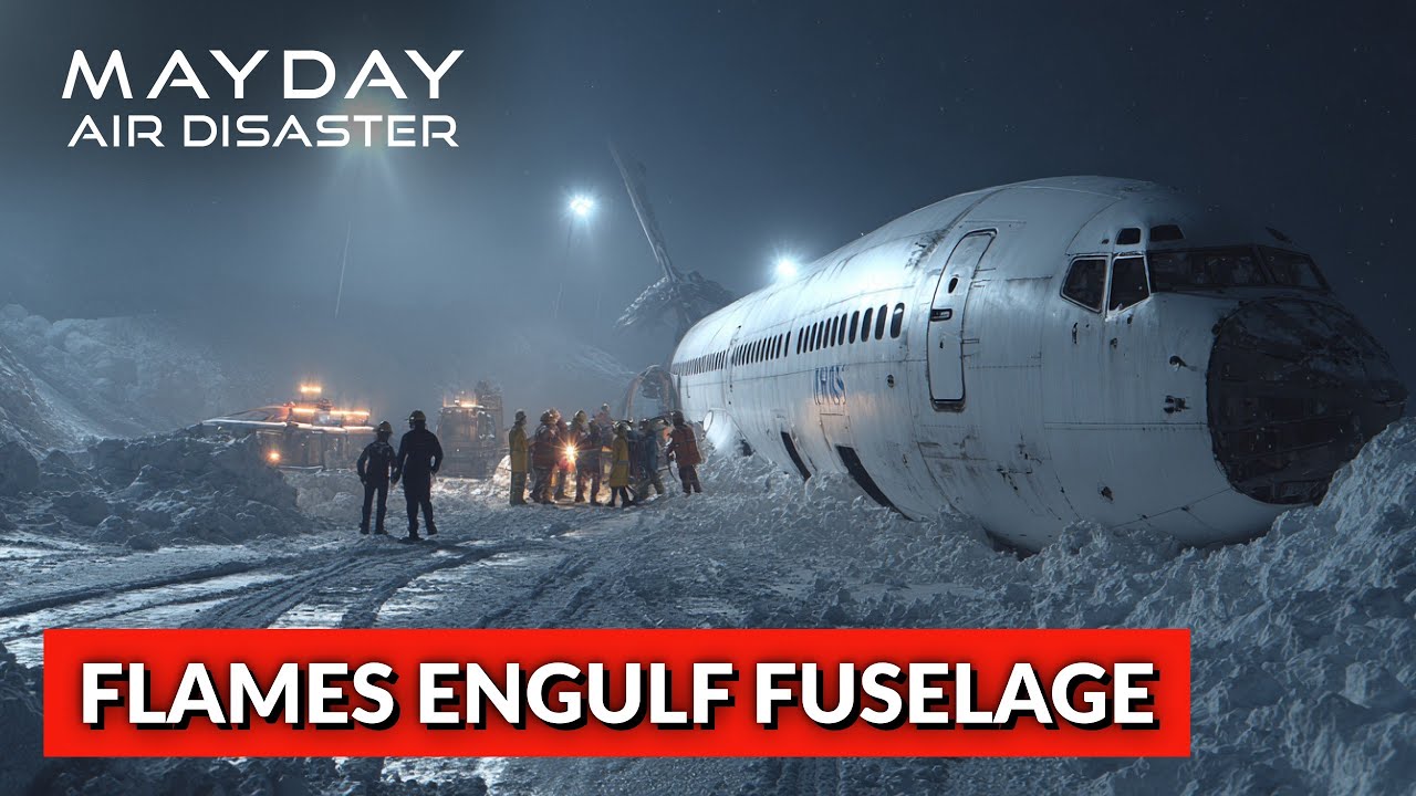 Continental 1404 Runway Fire Denver Airport Crash