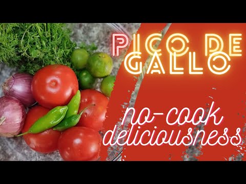 Pico de Gallo | Better than Salsa | Just 5 Ingredients