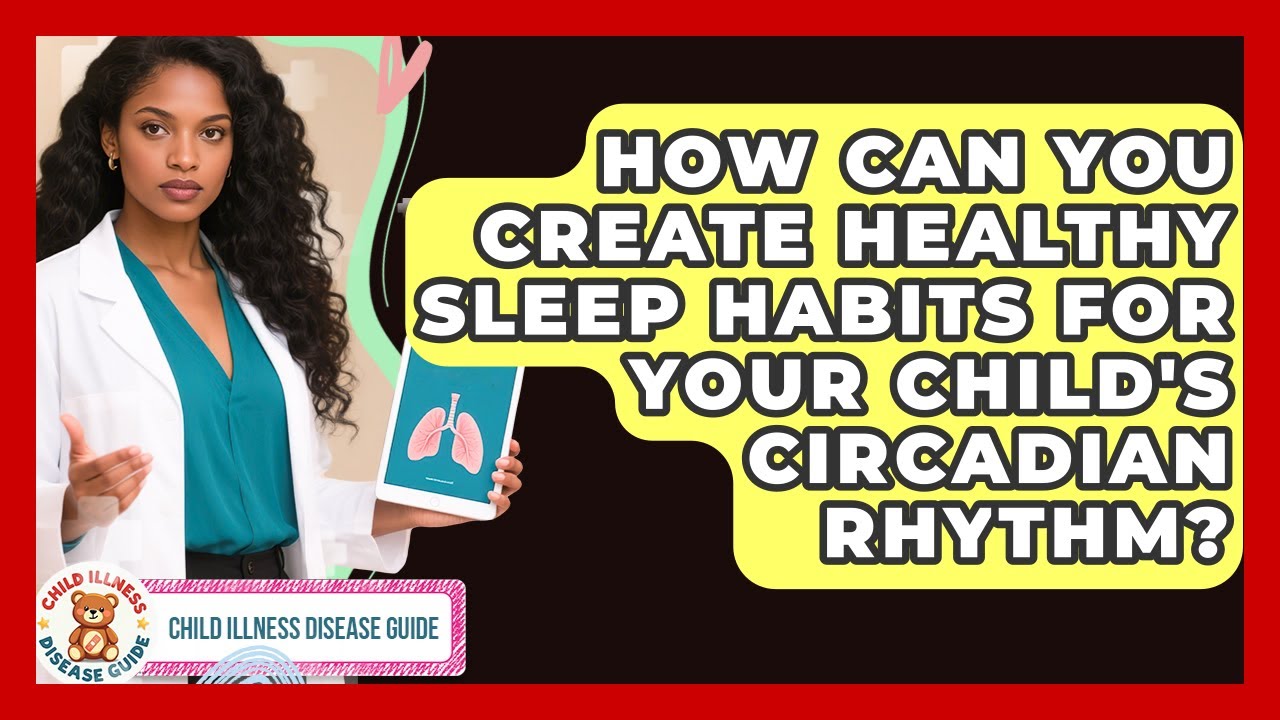 How Can You Create Healthy Sleep Habits For Your Child's Circadian Rhythm?