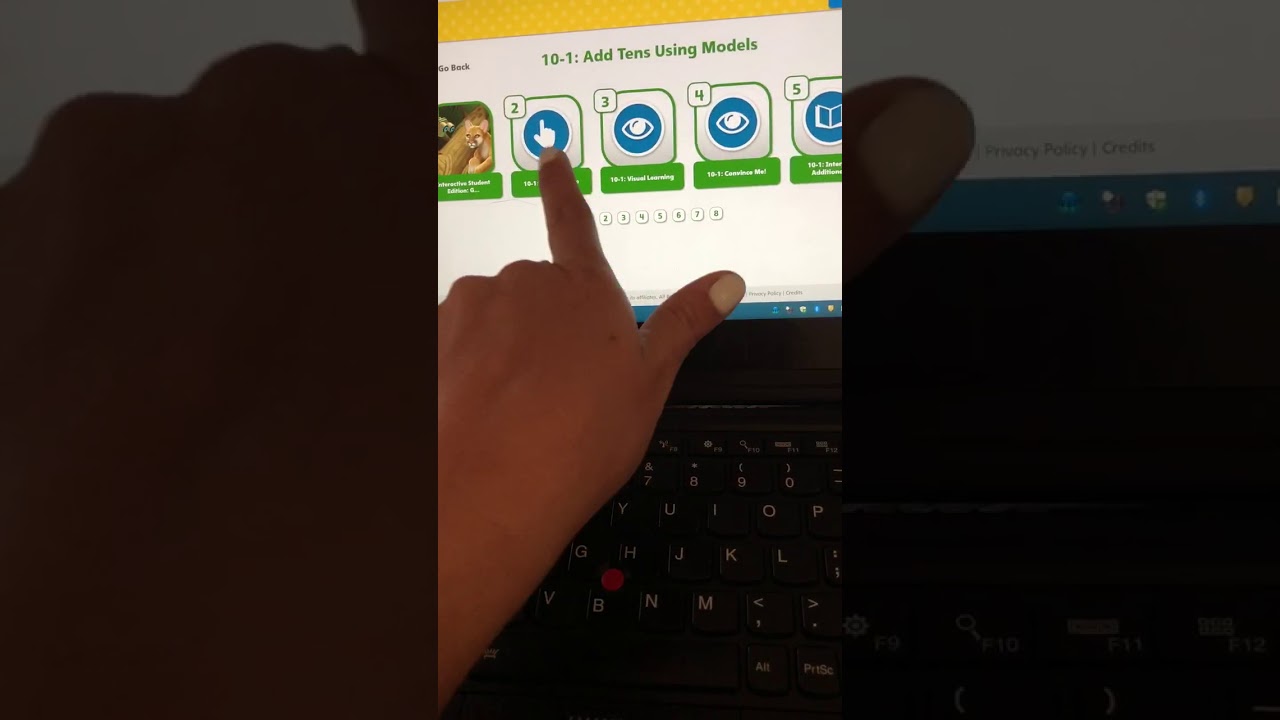 Tutorial on PEARSON Math online
