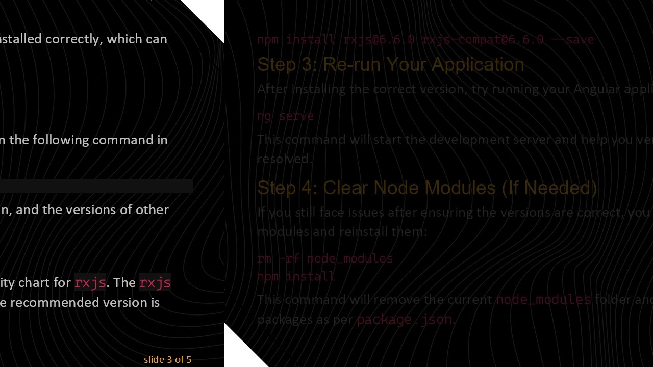 Resolving Cannot find module Errors in Angular 8