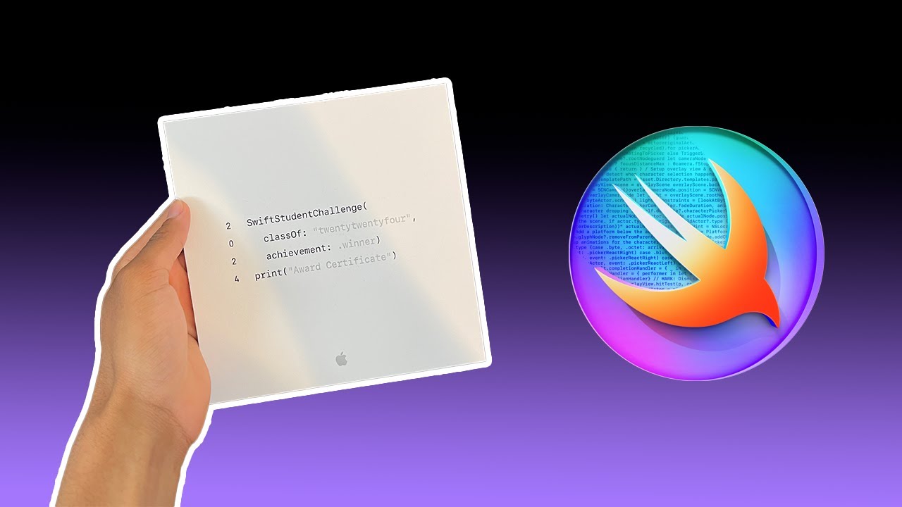 Unboxing My Swift Student Challenge Award!