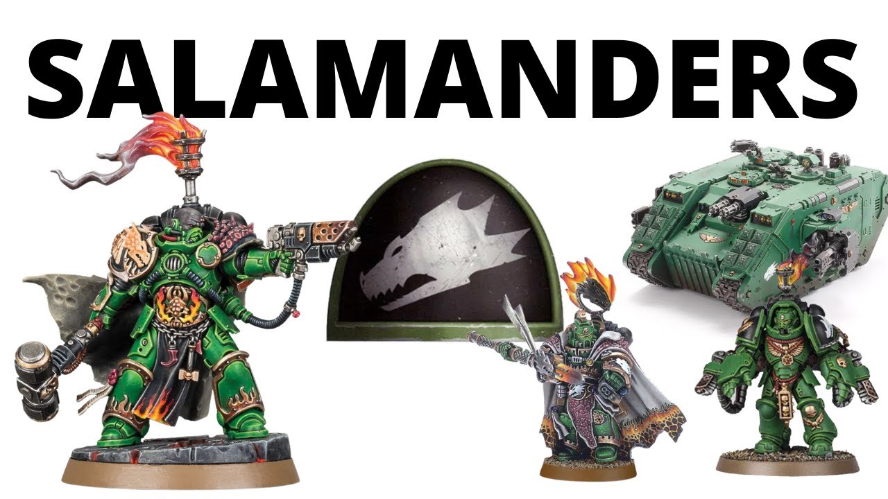 Salamanders in Warhammer 40K 10th Edition - Army Overview n Codex Space Marines