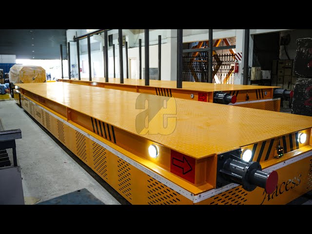 Transfer Trolley - Battery Operated Rail Guided Trolley Manufacturer ...