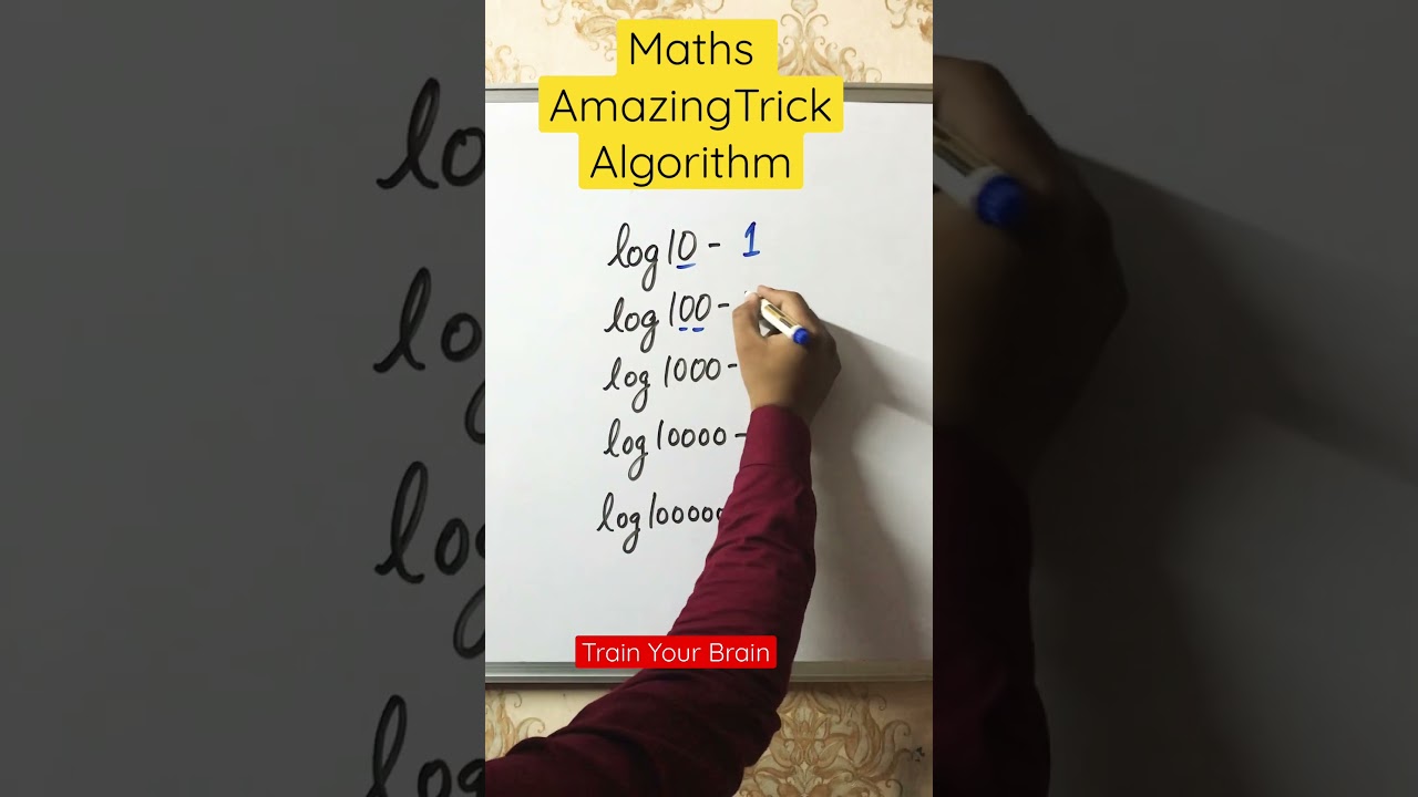 😲ALGORITHM/Maths Amazing Trick🤩
