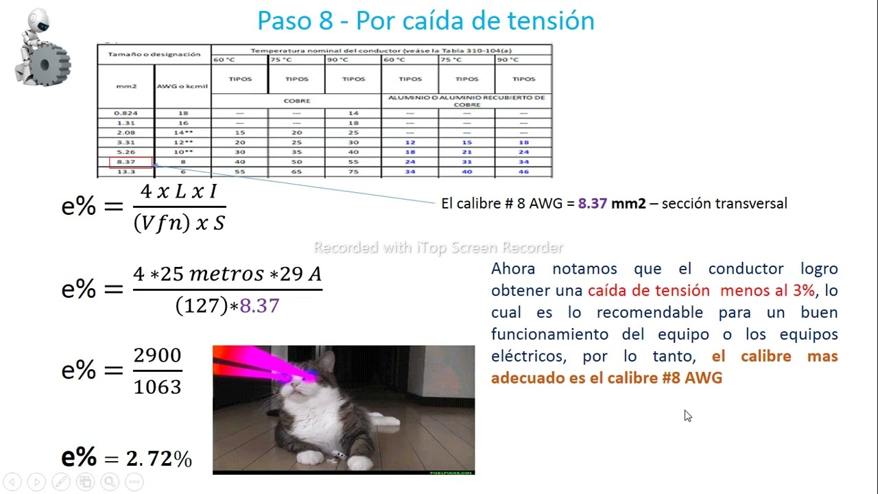 MTRO 16 CALCULO INTEGRAL 2 DE CALIBRE DE CONDUCTOR, PROTECCIONES, FACTORES DE CORRECCIÓN Y AJUSTE