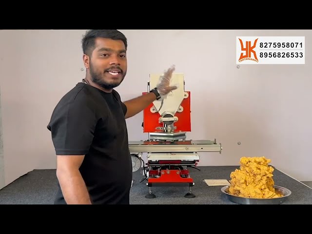 Murukku Making Machine - Chikodi Making Machine Single Nozzle Automatic ...
