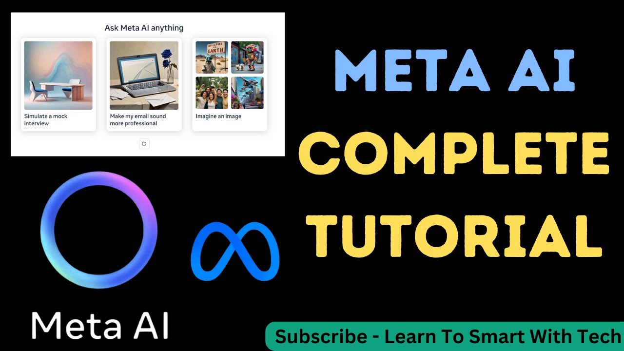 Meta AI Complete Tutorial - for beginners #ailearning #tech
