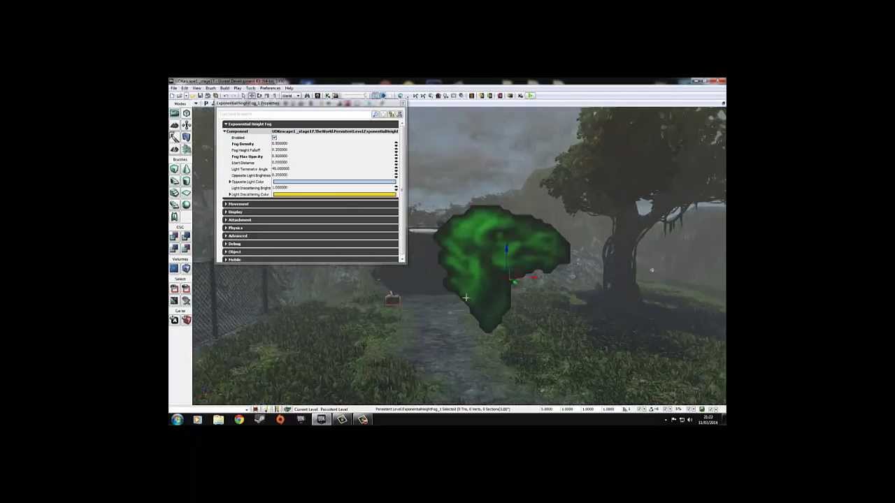 UDK Tutorial - Different Types of Fog