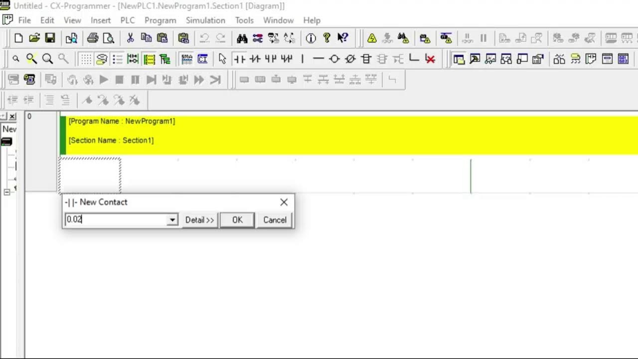 Omron PLC Programming Example