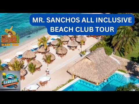 Tour of Mr. Sanchos Beach Club #mrsanchos #cozumel #cruiseship