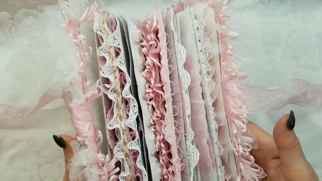 Shabby Chic Stamperia Pink Wedding Journal for Scrapbooking With M.E.