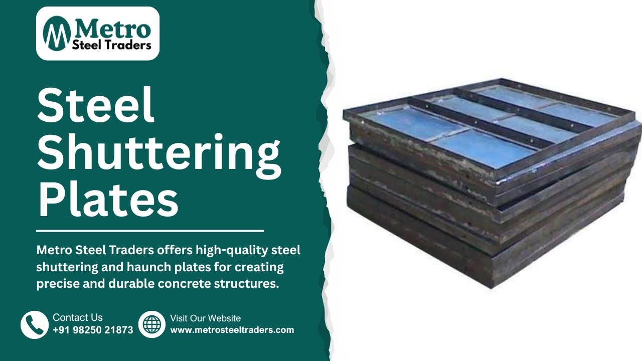Steel Shuttering Plates: The Backbone of Strong Construction! #shutteringplate #construction