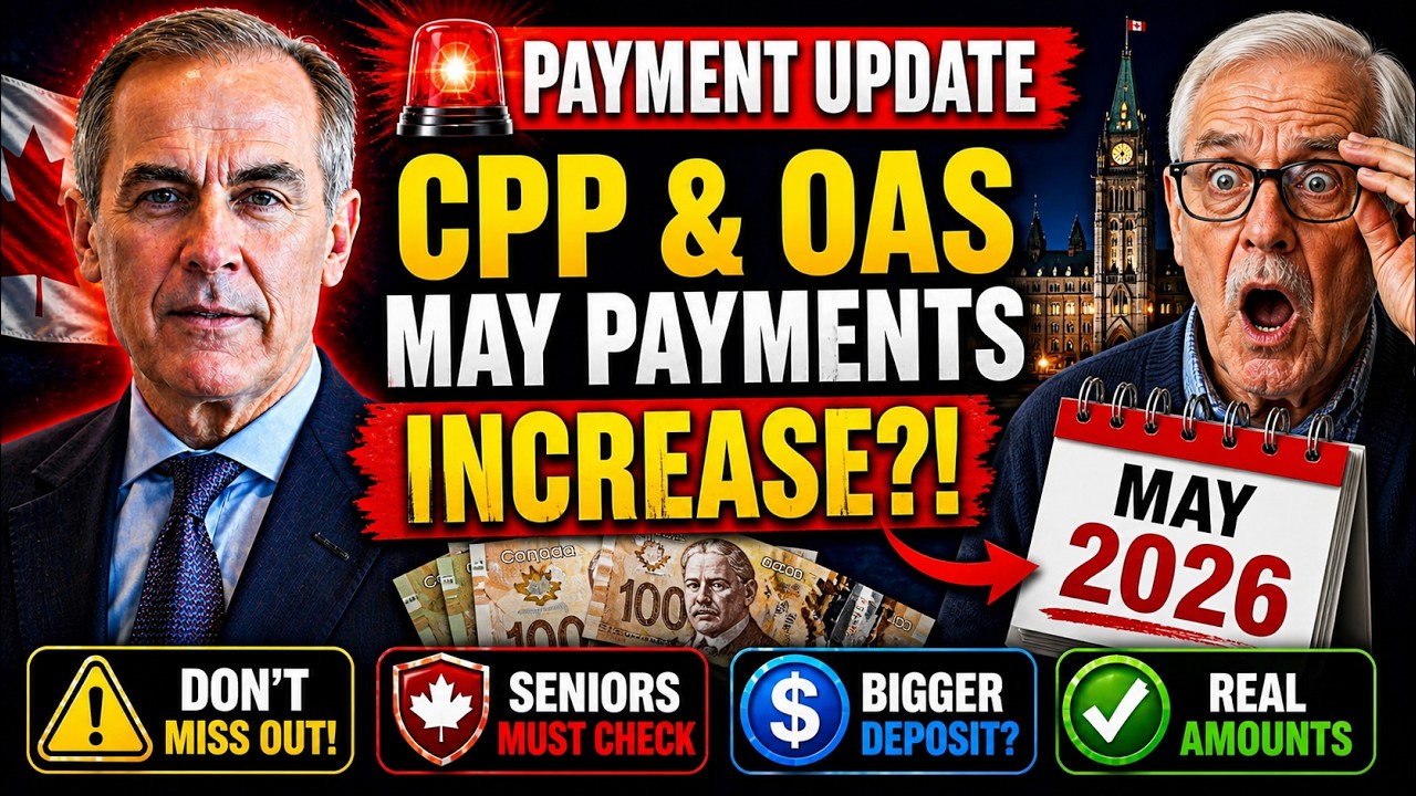 CPP & OAS Increase? What Your May 2026 Payment Will Actually Be