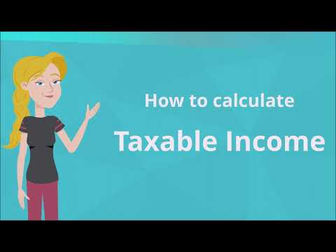 How to calculate Taxable Income