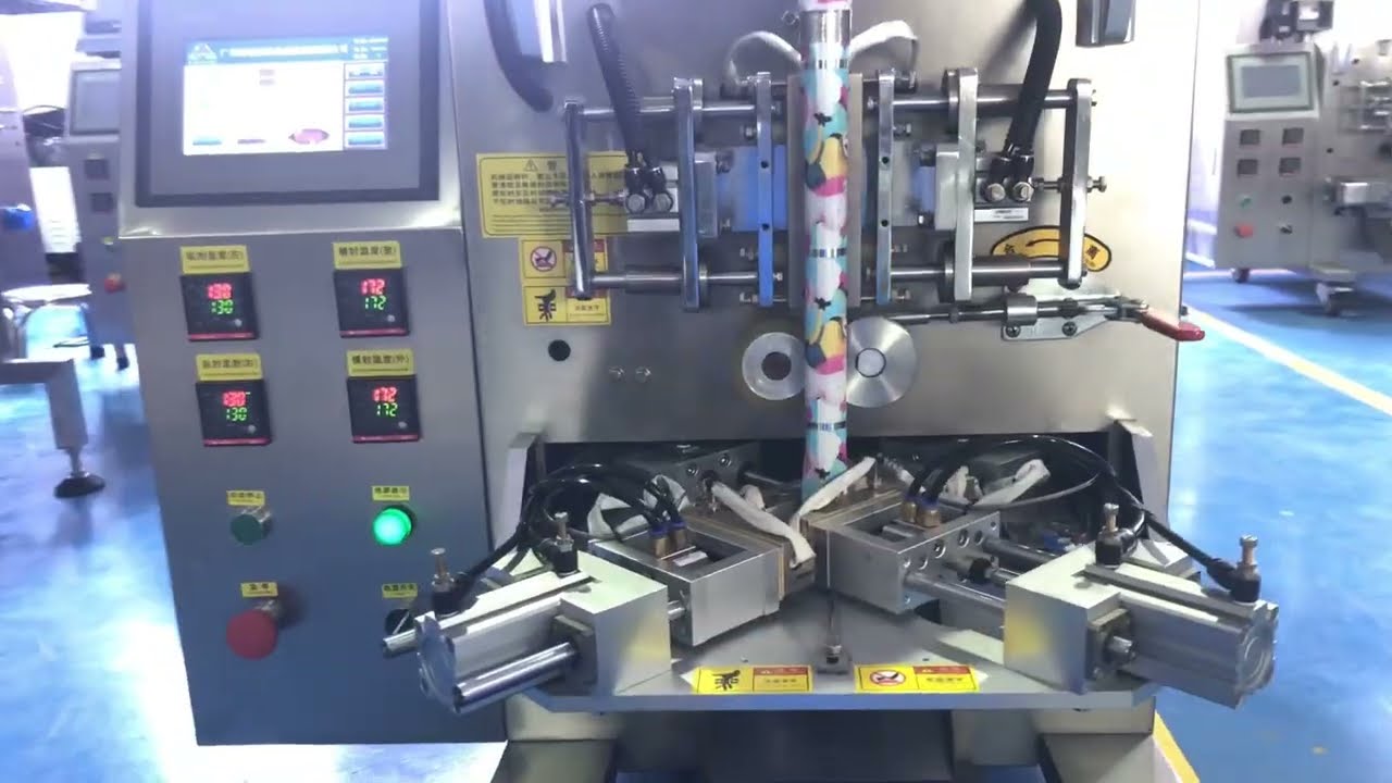 Triangle Bag Packing Machine That Makes Your Product Stand Out Instantly #factory #foodpacking