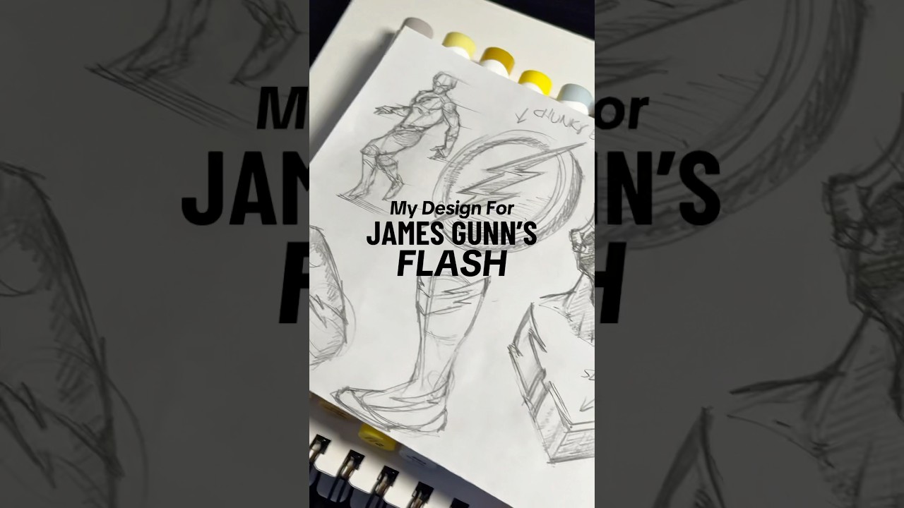 My Design For James Gunn’s Flash - #drawing #art #jamesgunn #theflash #fyp