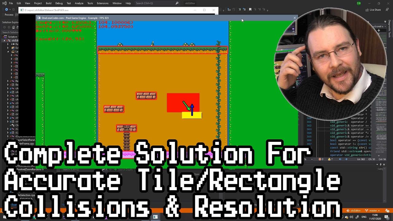 Arbitrary Rectangle Collision Detection & Resolution - Complete!