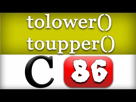 Learn tolower toupper Functions in C Programming Video Tutorial for Beginners - Mind Luster