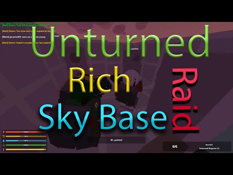Steam Community :: Video :: Unturned Pvp| Epic Sky Base Raid!