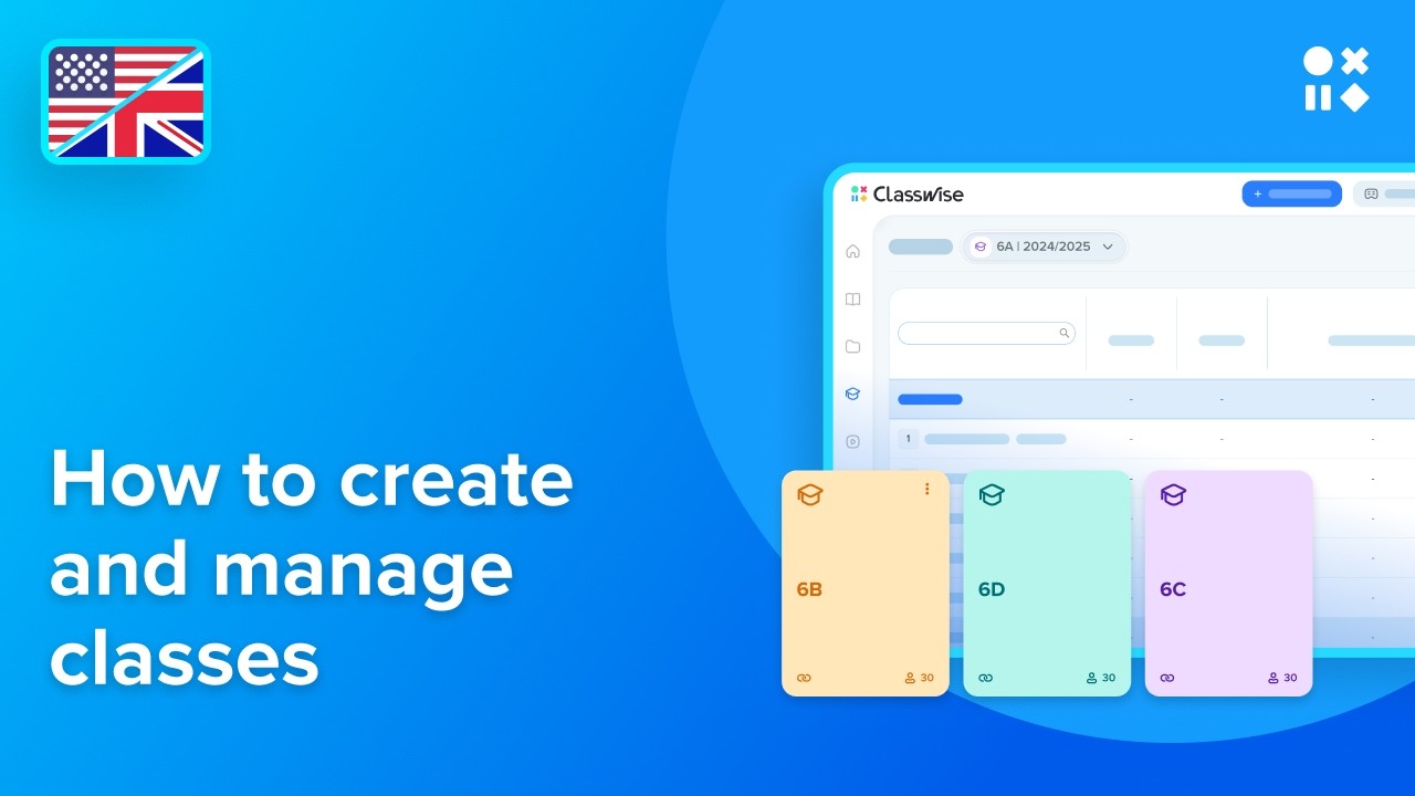 How to create, continue and manage classes