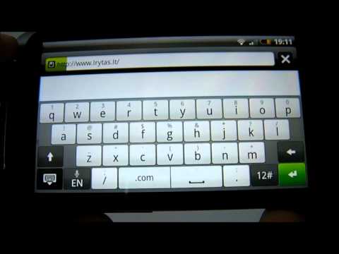 HTC Desire S browser