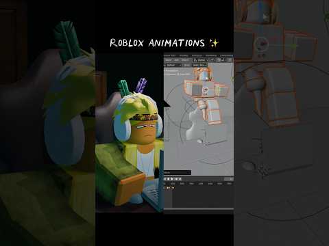 Roblox blender animations take foreverrrr #roblox #robloxvids #blender #tutorial