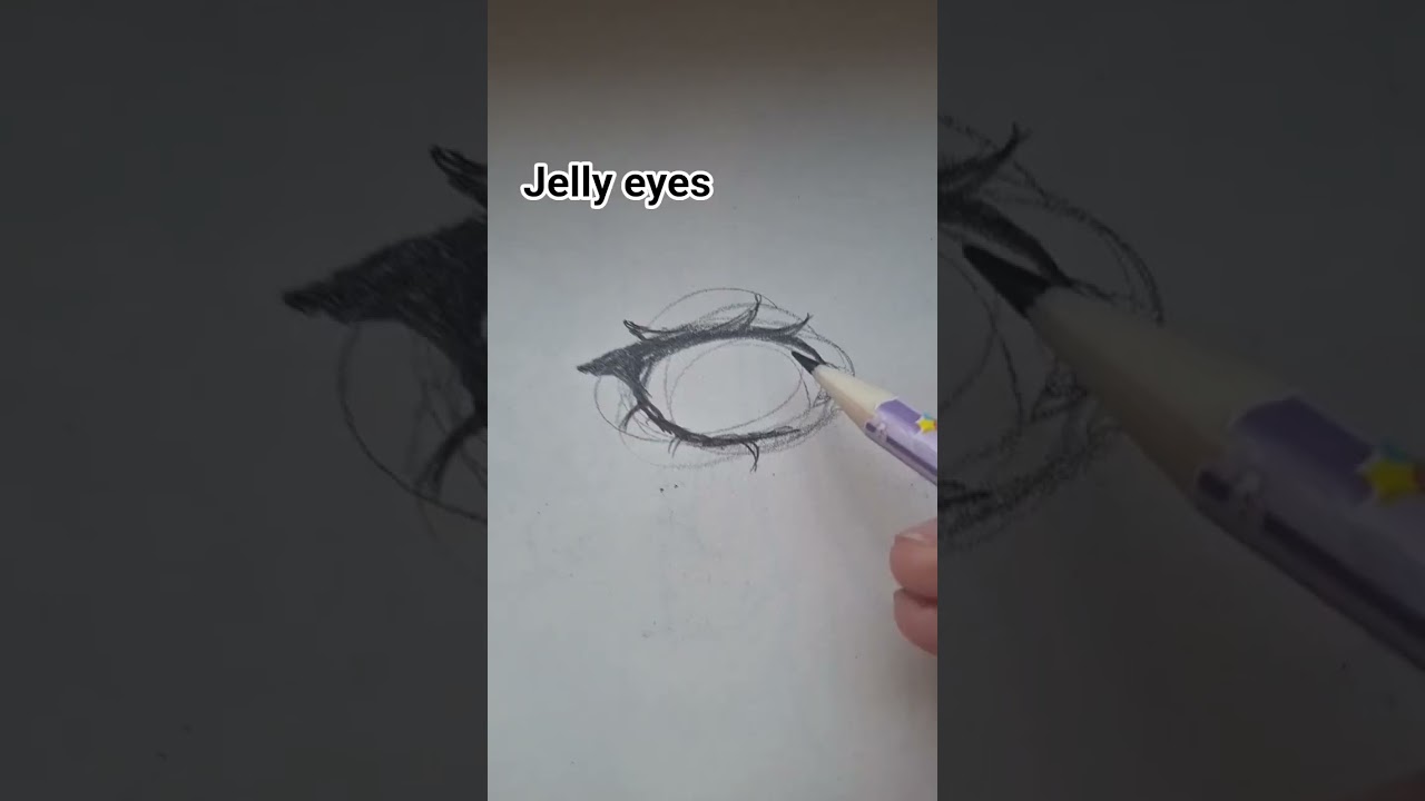Jelly eyes tutorial 🫧