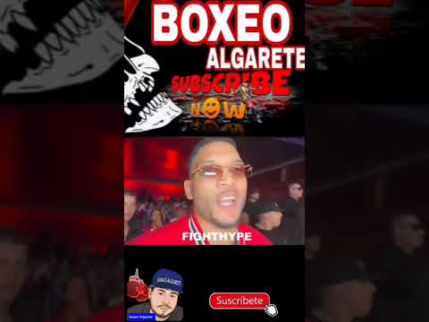 Morrell Tells Berlanga that Your My Son #boxer #morrell #berlanga