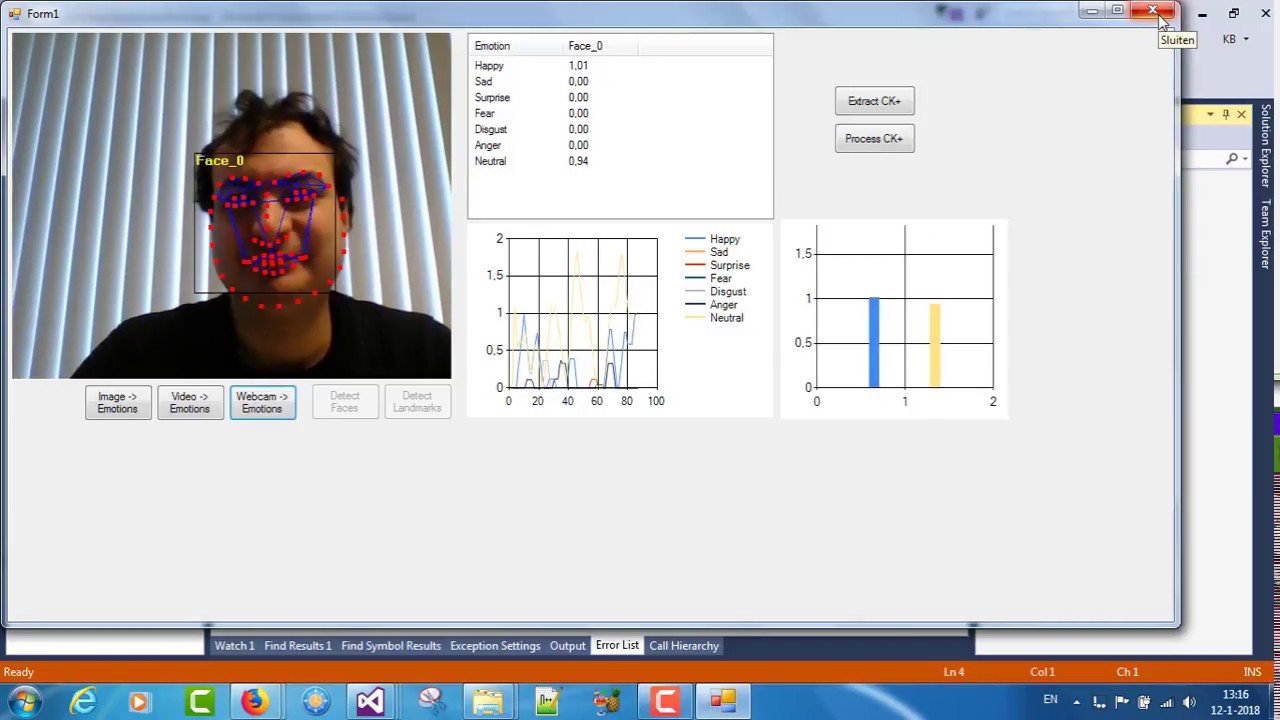 Real-time Emotion Detection (Recognition) from Facial Expressions - How to guide.