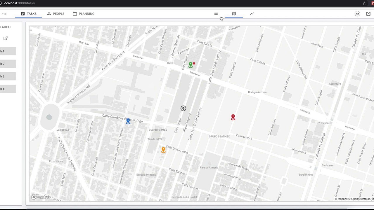 Dashboard using React, Material UI, Syncfusion ej2