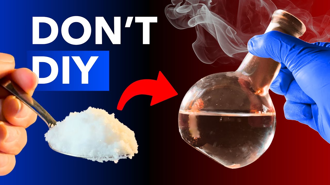 Turning Table Salt Into Dangerous Hydrochloric Acid! (don't replicate lol)
