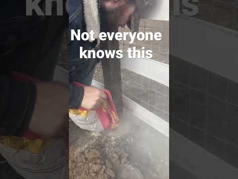 Post in Concrete -Do you not believe me??? #diy