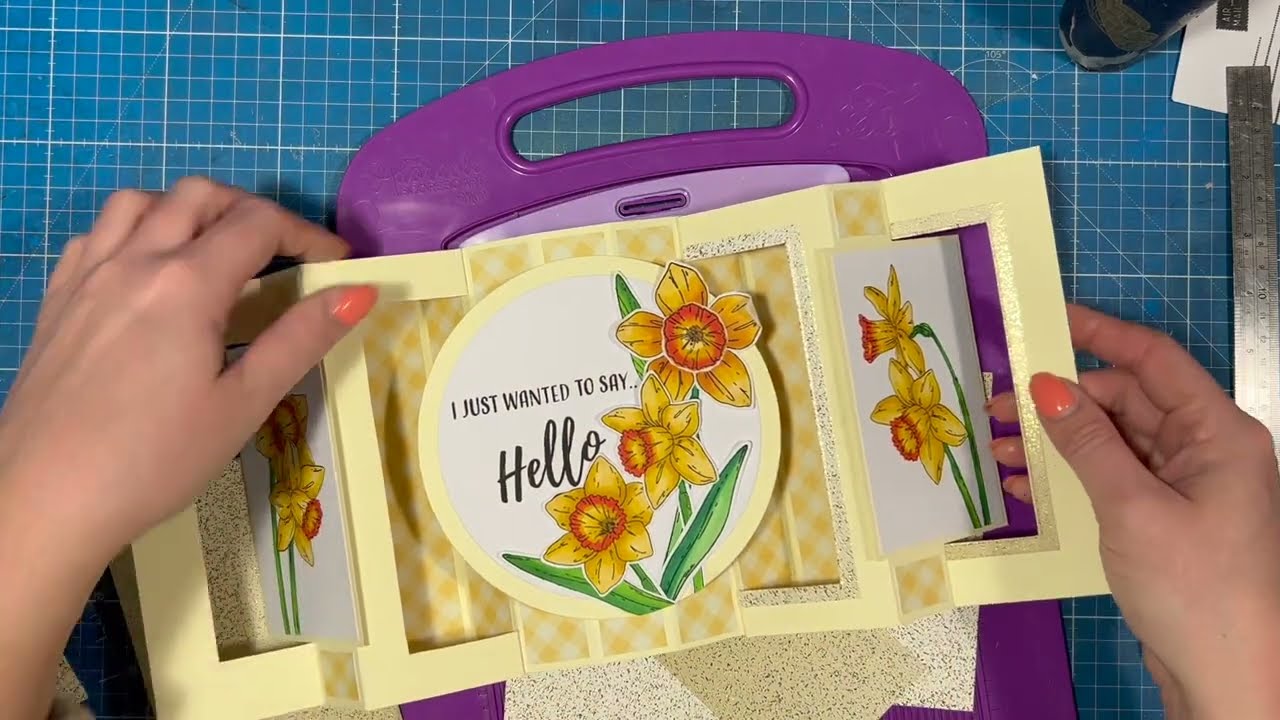 I think ALOT of you are going to LOVE  this card! | Double Swing Centre Panel Card!