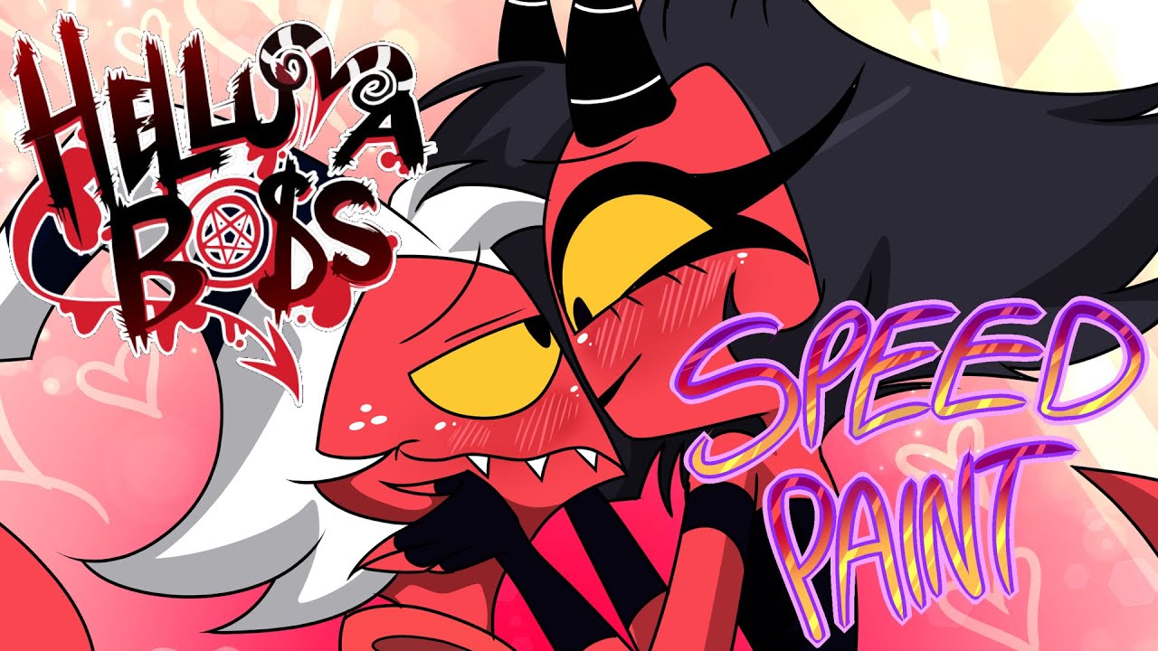 ★ HELLUVA BOSS SPEEDPAINT ★ | Moxxie x Millie