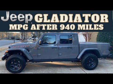 How Much MPG Does the 2021 Jeep Gladiator Mojave Edition Get?