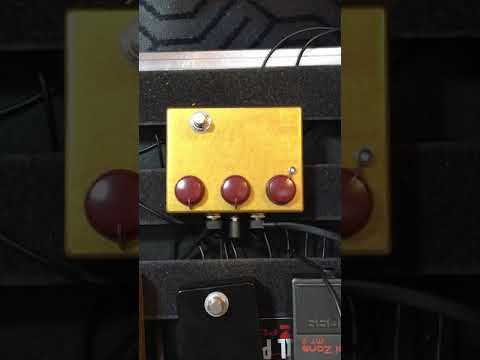 PedalPCB Kliché Overdrive 2020 Gold/Oxblood | Reverb