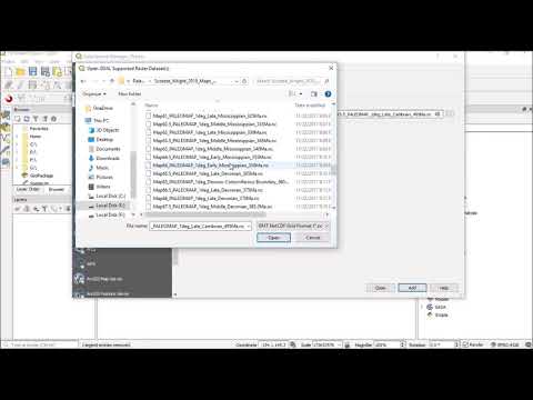 How to Open NetCDF Files in QGIS Tutorial