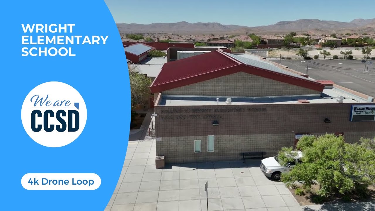 William V. Wright Elementary School - 4k Drone Loop